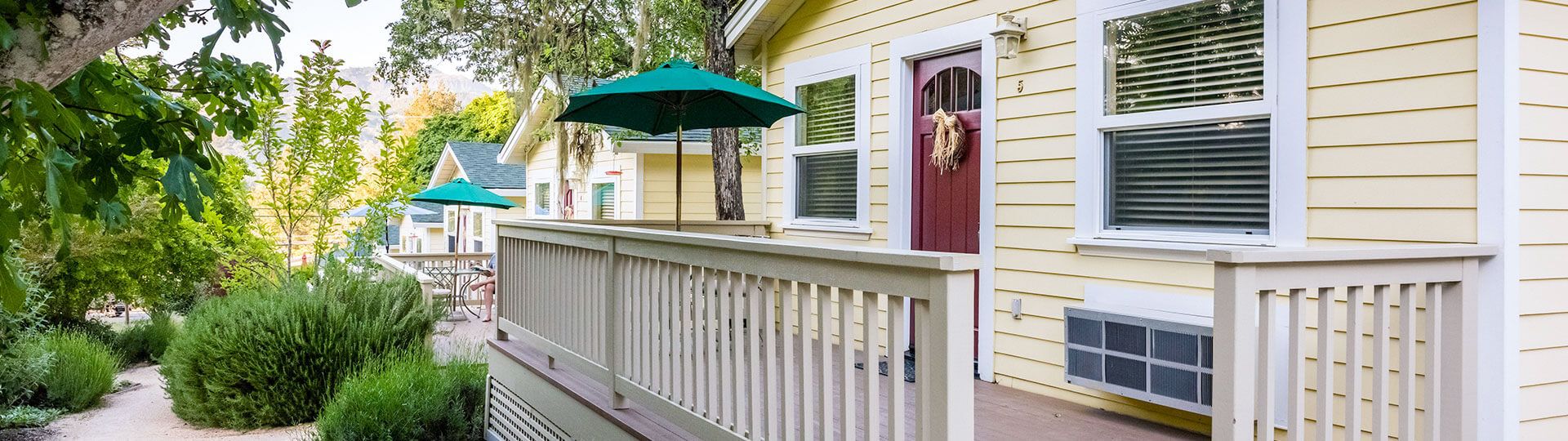 Calistoga Lodging in Napa valley | Aurora Park Cottages